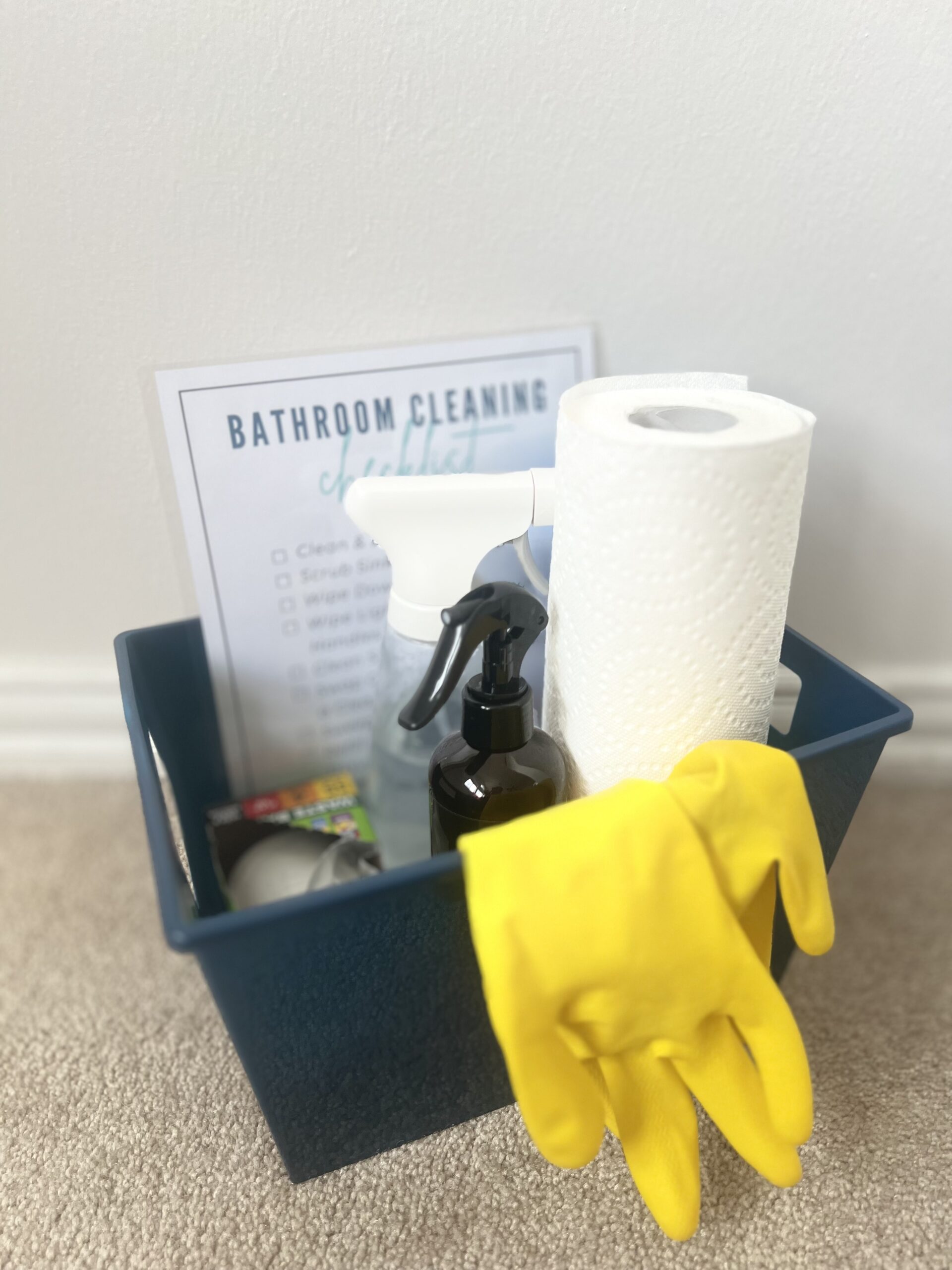 Create a Cleaning Station in Each Bathroom